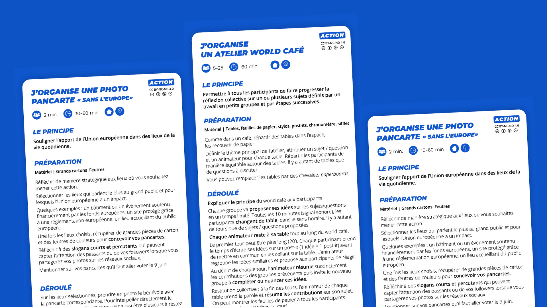 L'Europe pour de bon | Actions L'Europe pour de bon